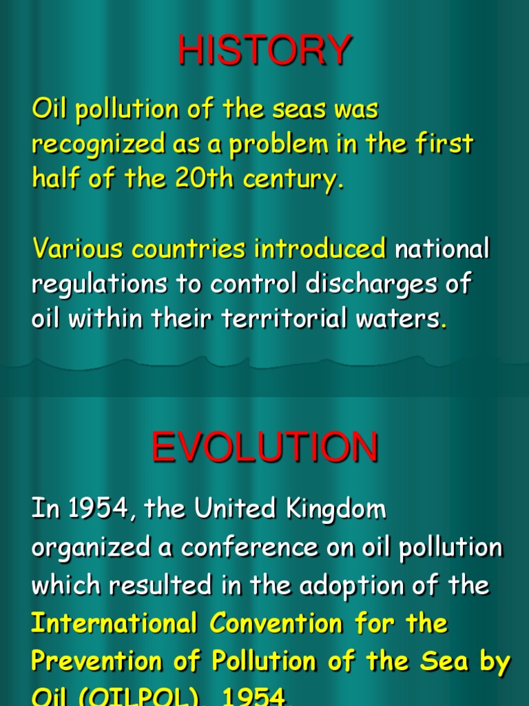 History of Marpol | PDF | Water Transport | Pollution