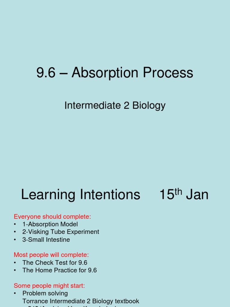 Understanding Absorption: A Multi-Step Exploration of the Absorption ...