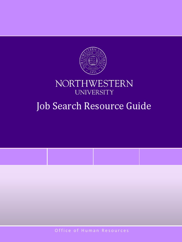 Job Search Resource Guide: Office of Human Resources | PDF | Résumé ...