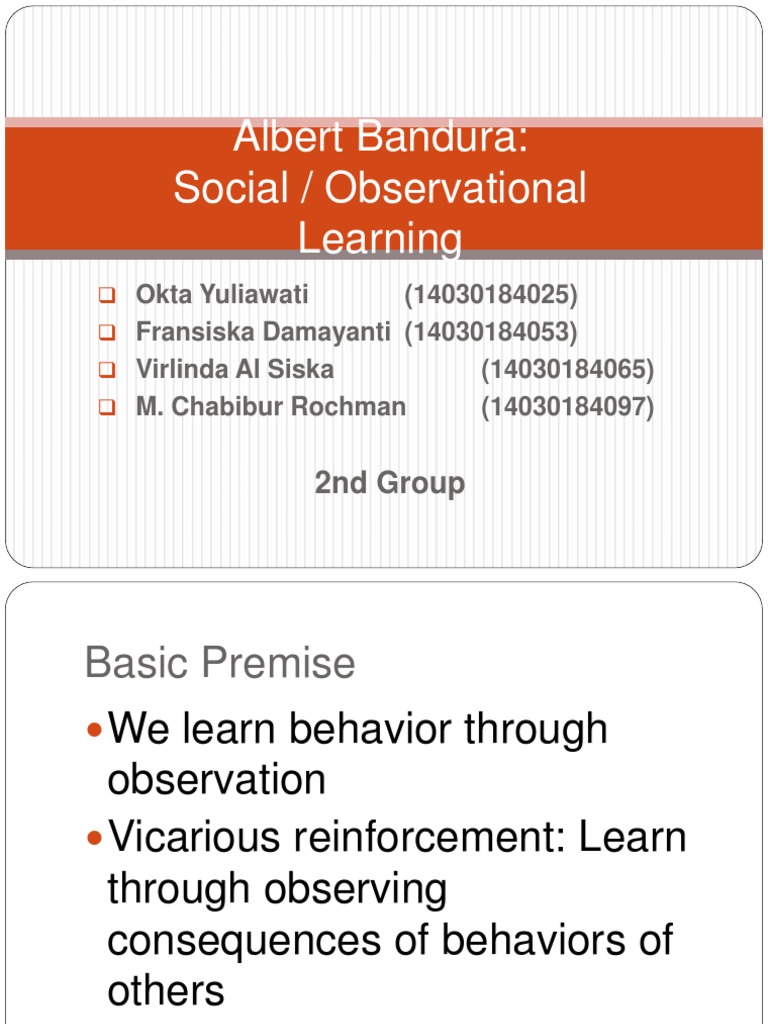 Bandura | PDF | Self Efficacy | Emotions