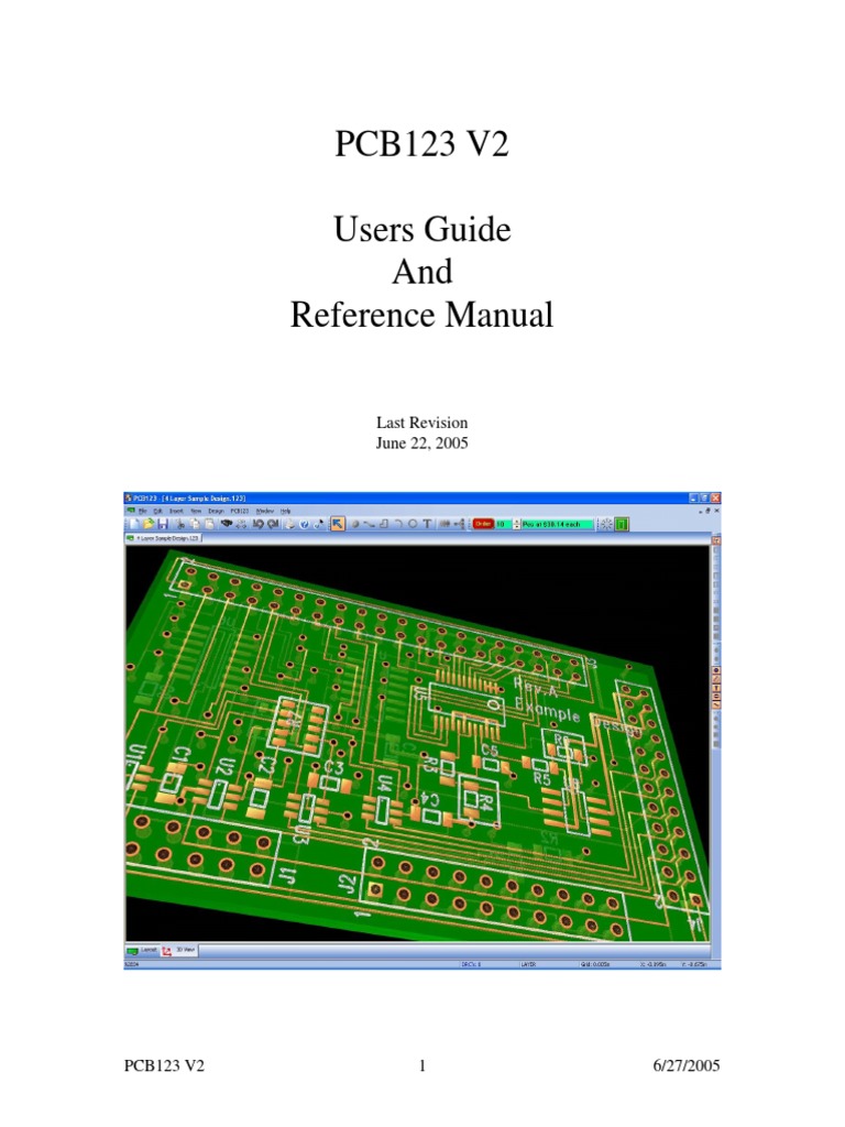 PCB123 V2 Users Guide | Printed Circuit Board | Computer Keyboard