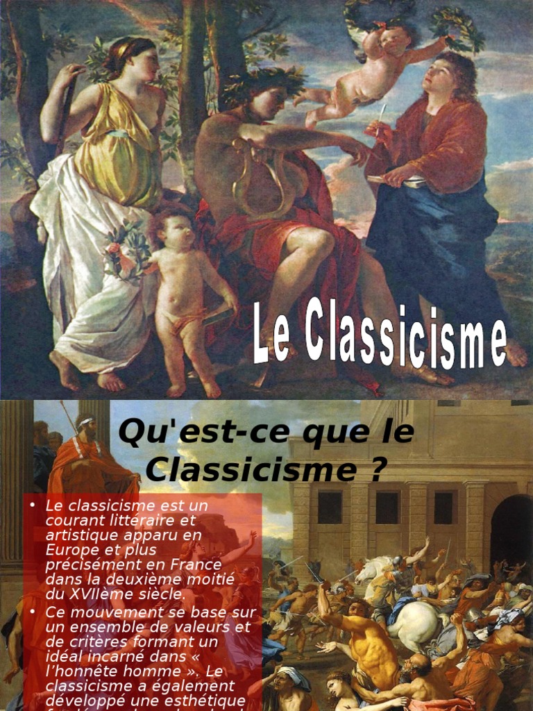 Classicisme | PDF | Classicisme | Critique d'art