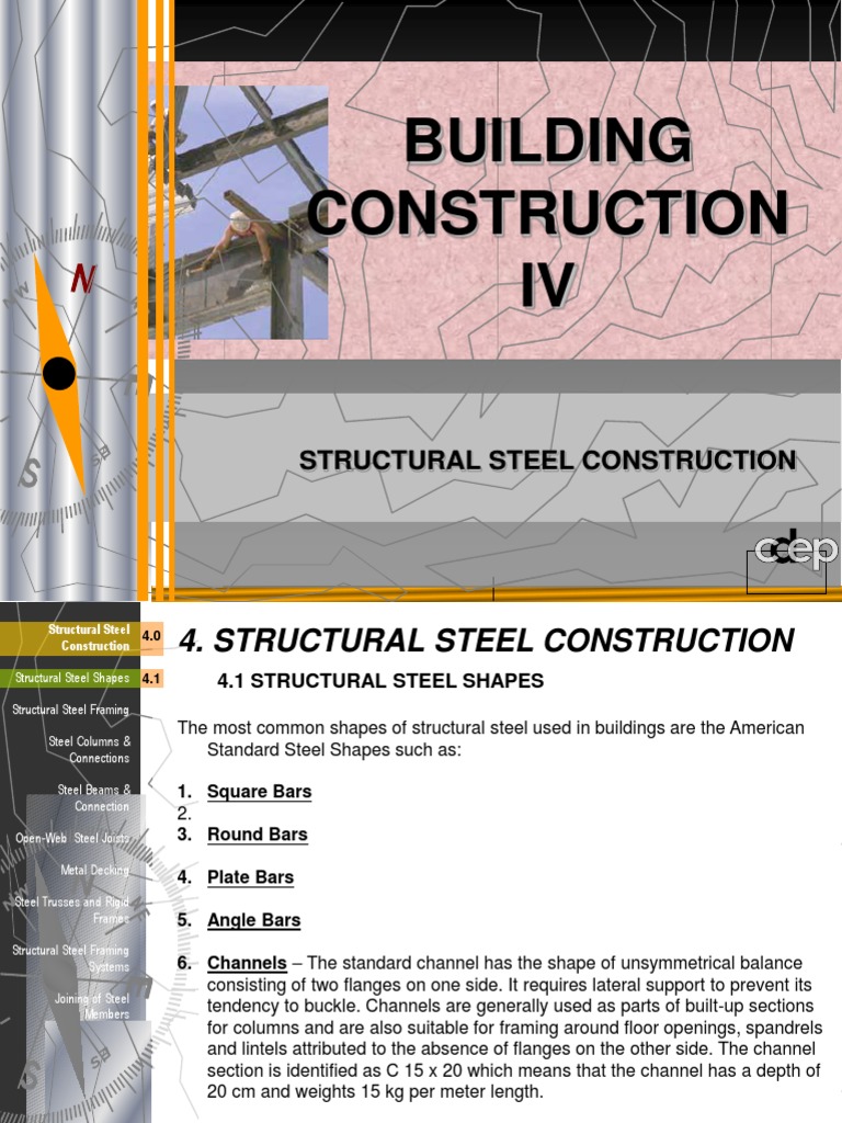 Building Technology - Structural Steel Construction | PDF | Truss ...