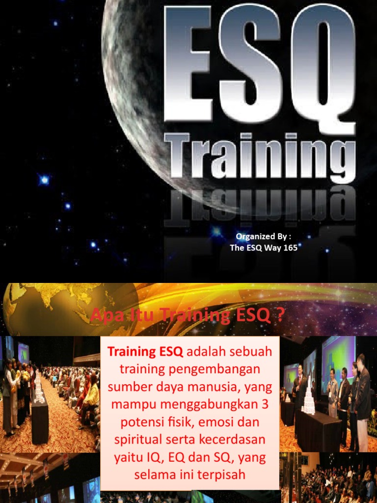 Biaya dan Jenis Training ESQ 165 | PDF