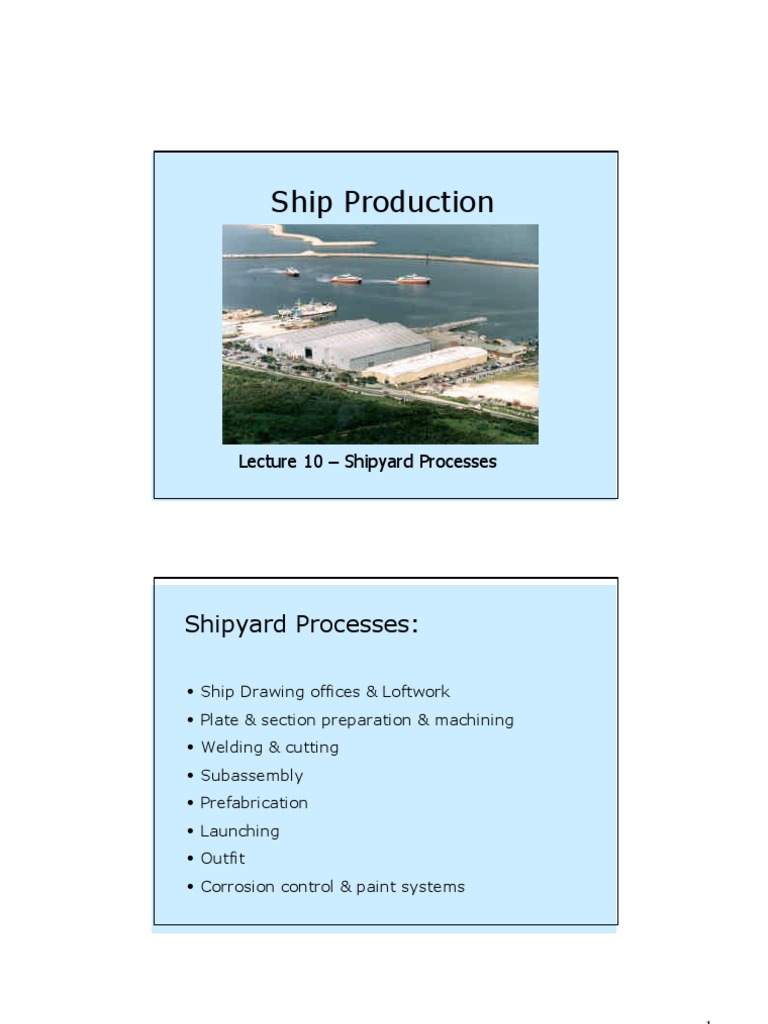 Ship Production | PDF