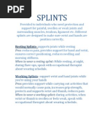 Short Opponens Spilint | PDF | Hand | Thumb