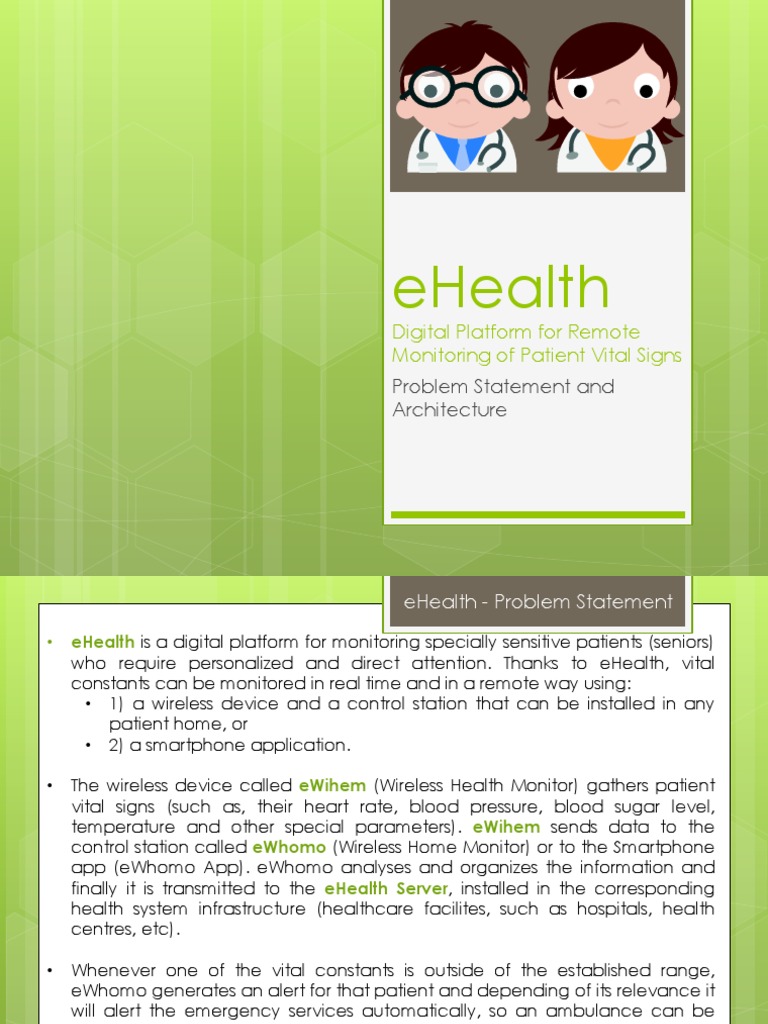EHealth - Architecture and Deployment | PDF