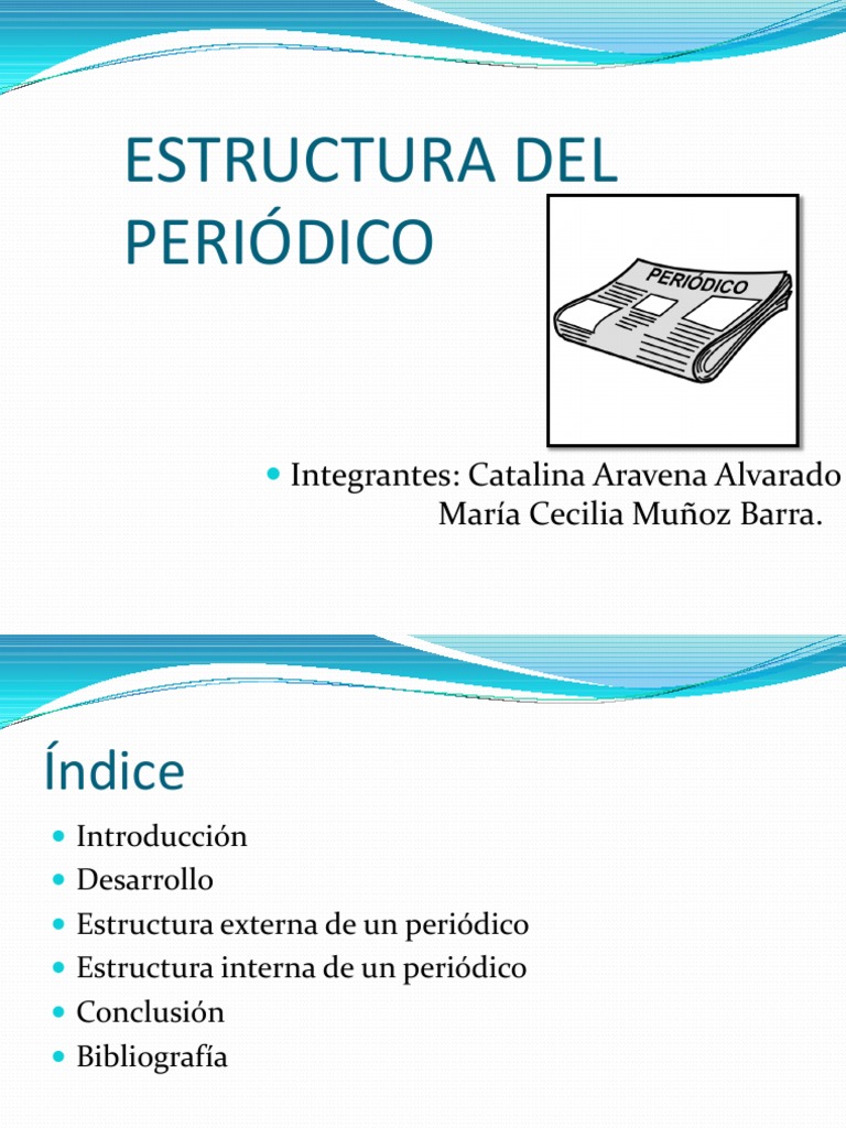 La Estructura Del Periódico | PDF