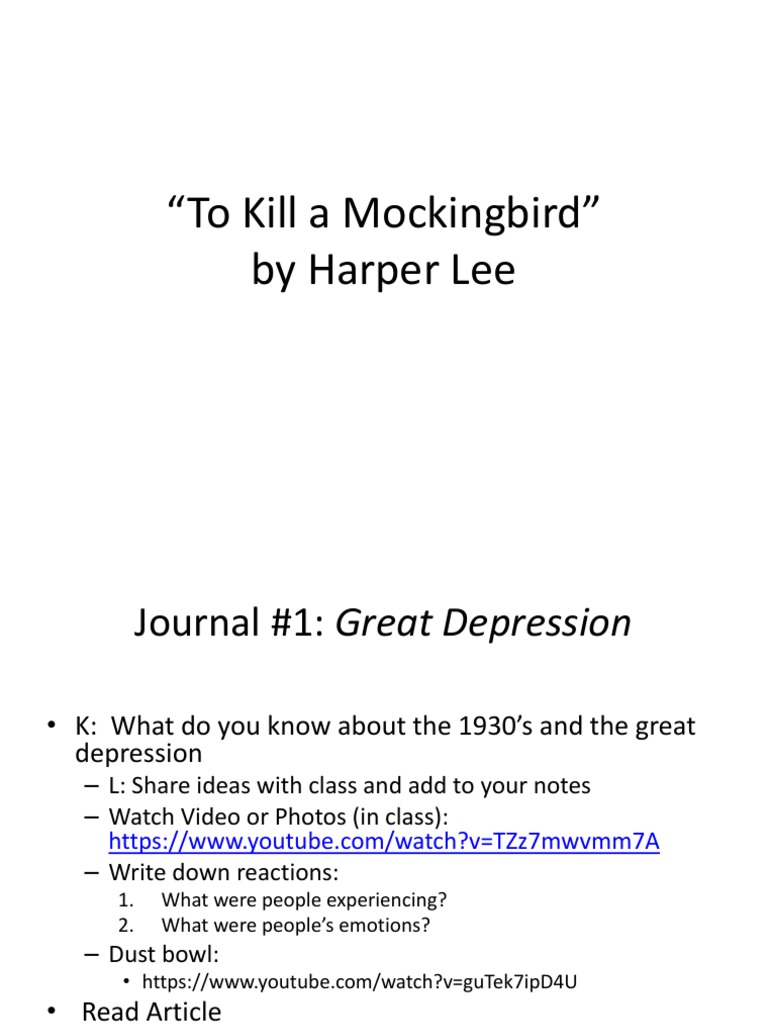 "Exploring Themes in To Kill a Mockingbird" | PDF