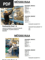 Tablas RULA | PDF | Factores humanos y ergonomía | Science
