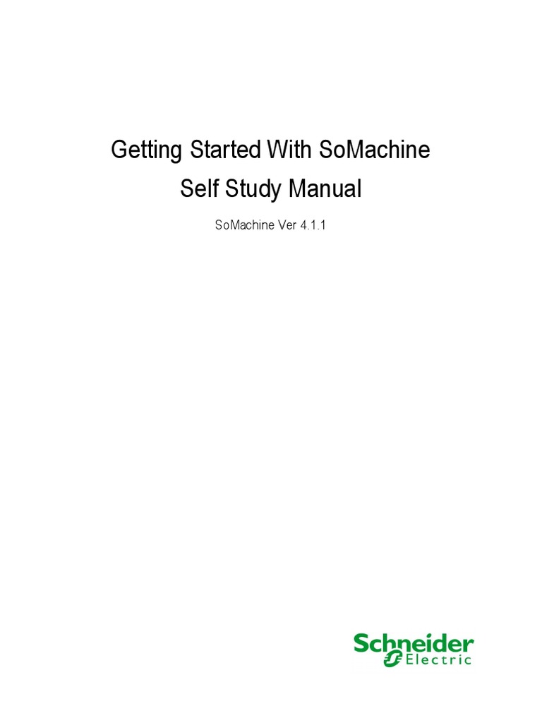 Getting Started With SoMachine | PDF | Graphical User Interfaces | Computer Program