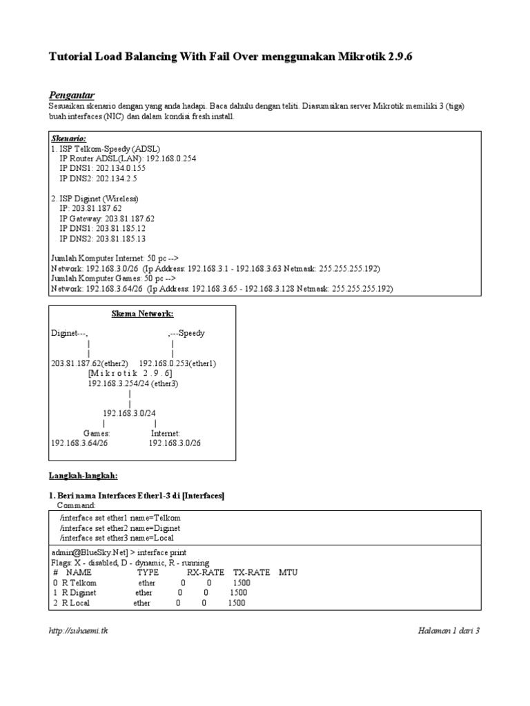 Load Balancing N Fail Over | PDF