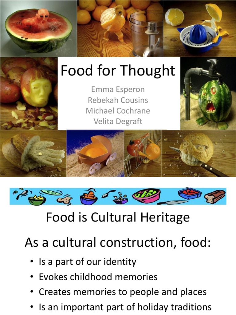 Cultural Significance of Food Heritage | PDF | Food And Drink | Cooking
