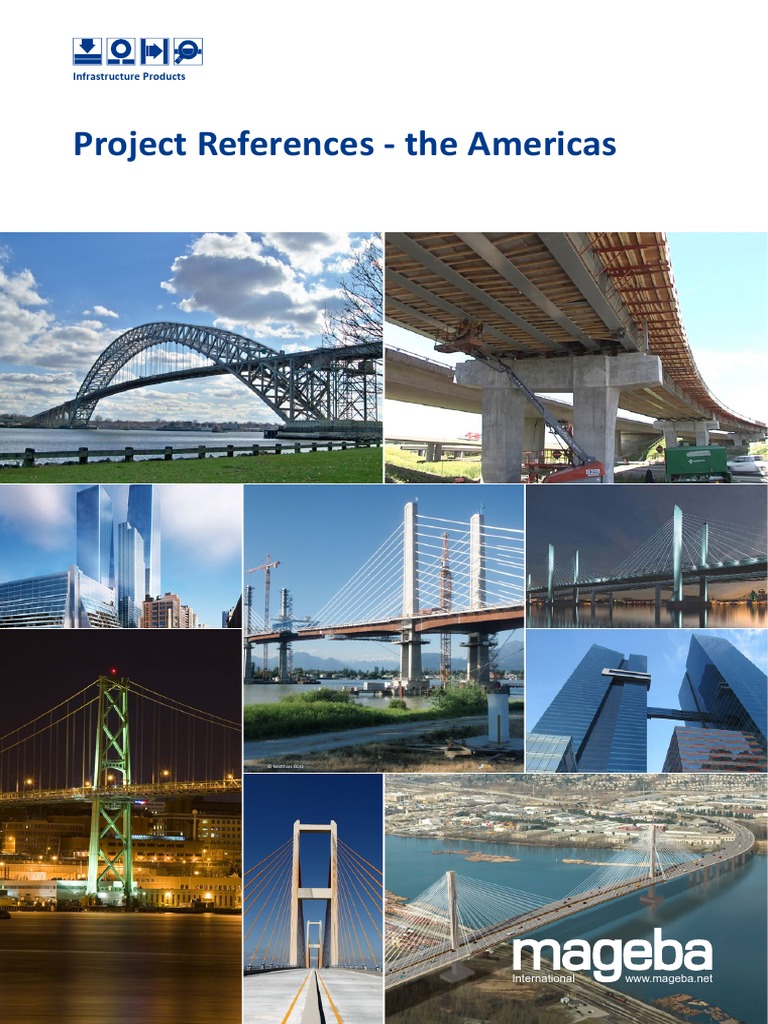 MAGEBA Reference Brochure | PDF | Earthquake Engineering | Bridge