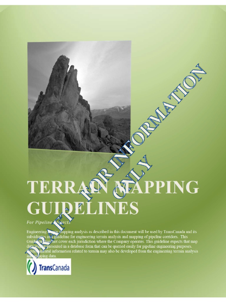 Engineering Terrain Mapping Guide | PDF | Landslide | Topography