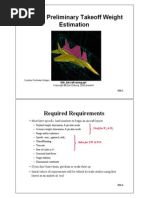 Raymer Simplified Aircraft Design Spreadsheet | PDF