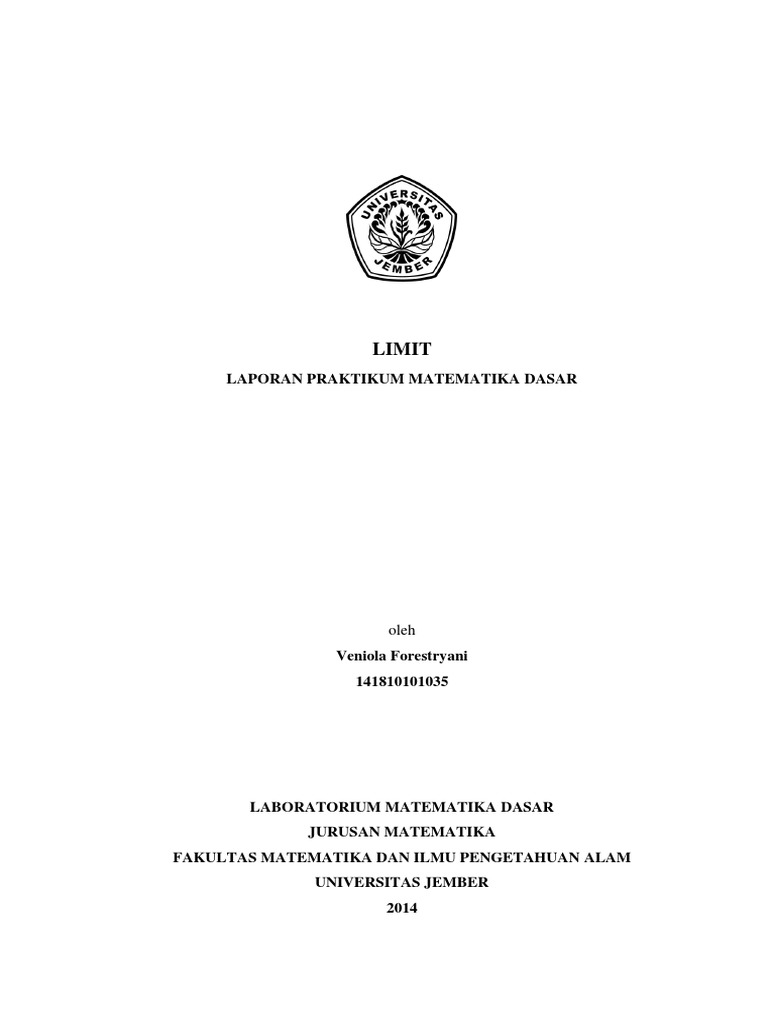 Laporan Limit Matlab | PDF