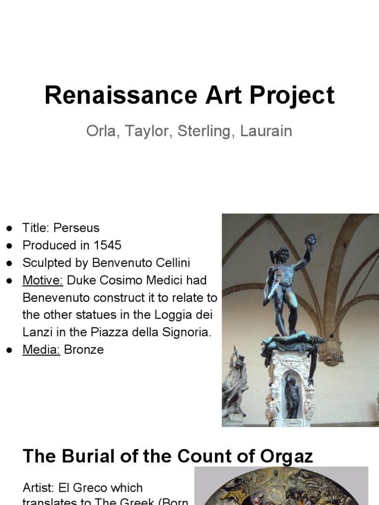Renaissance Art Project | PDF