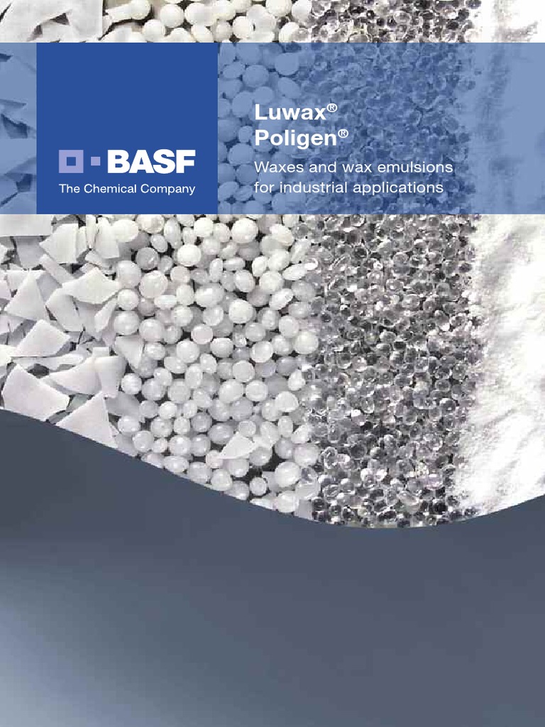 BASF Luwax Poligen | PDF | Wax | Polyethylene