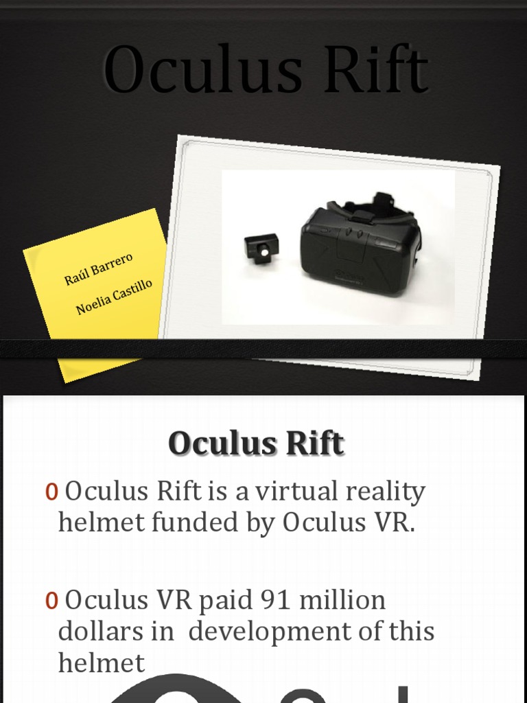 Oculus Rift: Virtual Reality Revolution | PDF | Home & Garden