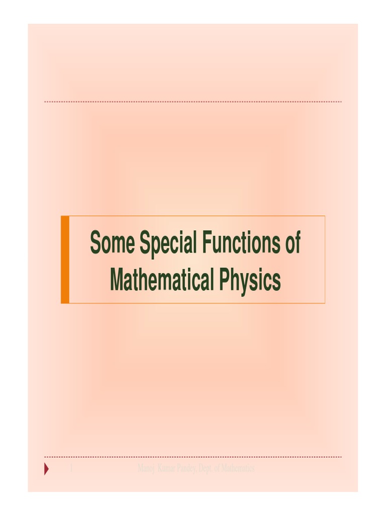 Legendre Polynomials | PDF | Special Functions | Equations