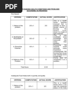 Family Nursing Problem Prioritization | PDF | Resource | Preventive ...