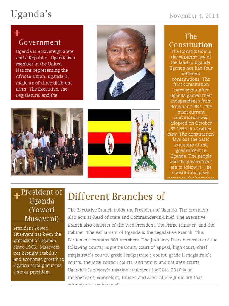 Uganda's Government Structure Explained | PDF | Travel