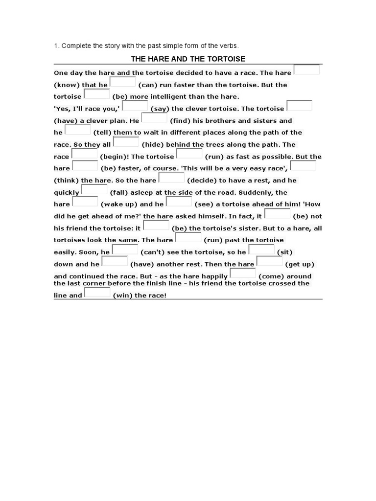 Text Past Simple | PDF