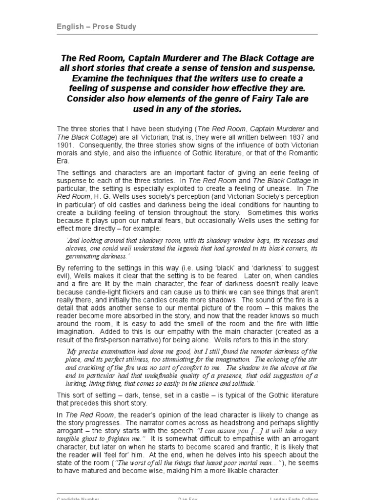 GCSE English - Prose Study | Narration GCSE English - Prose Study | Narration
