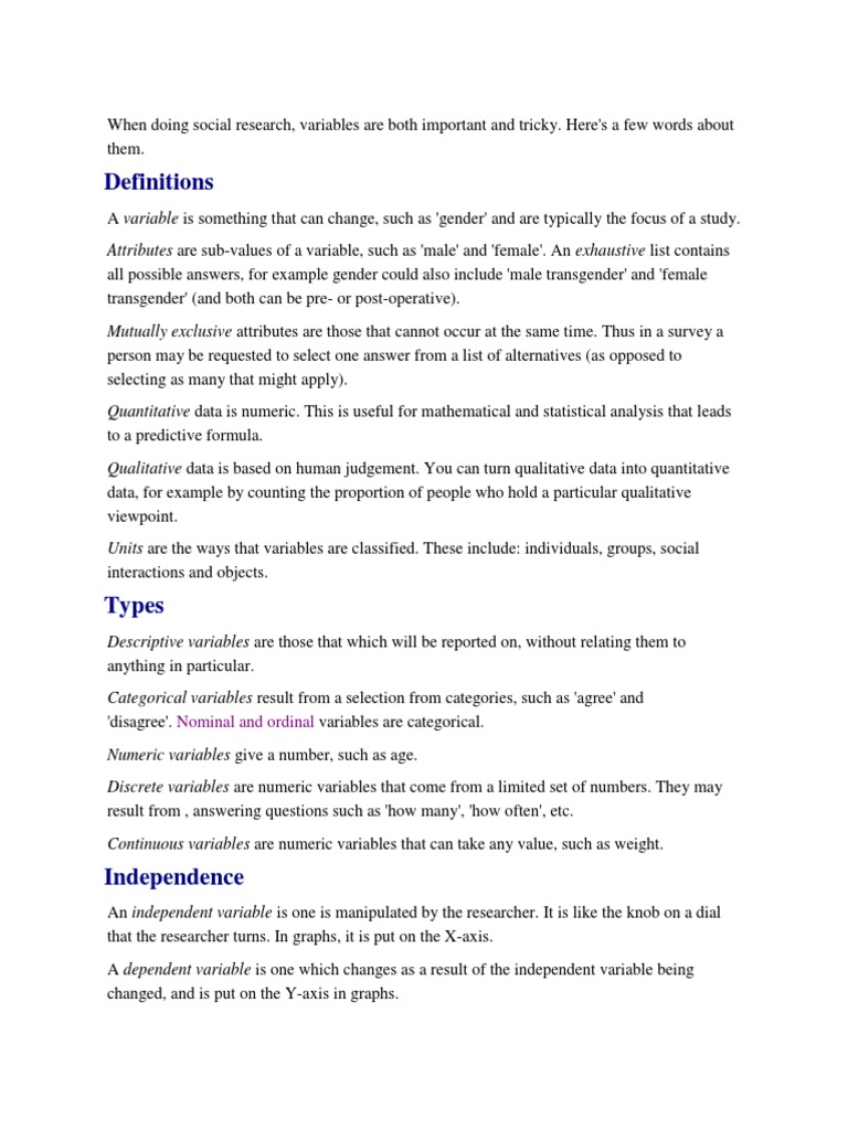 When Doing Social Research | PDF
