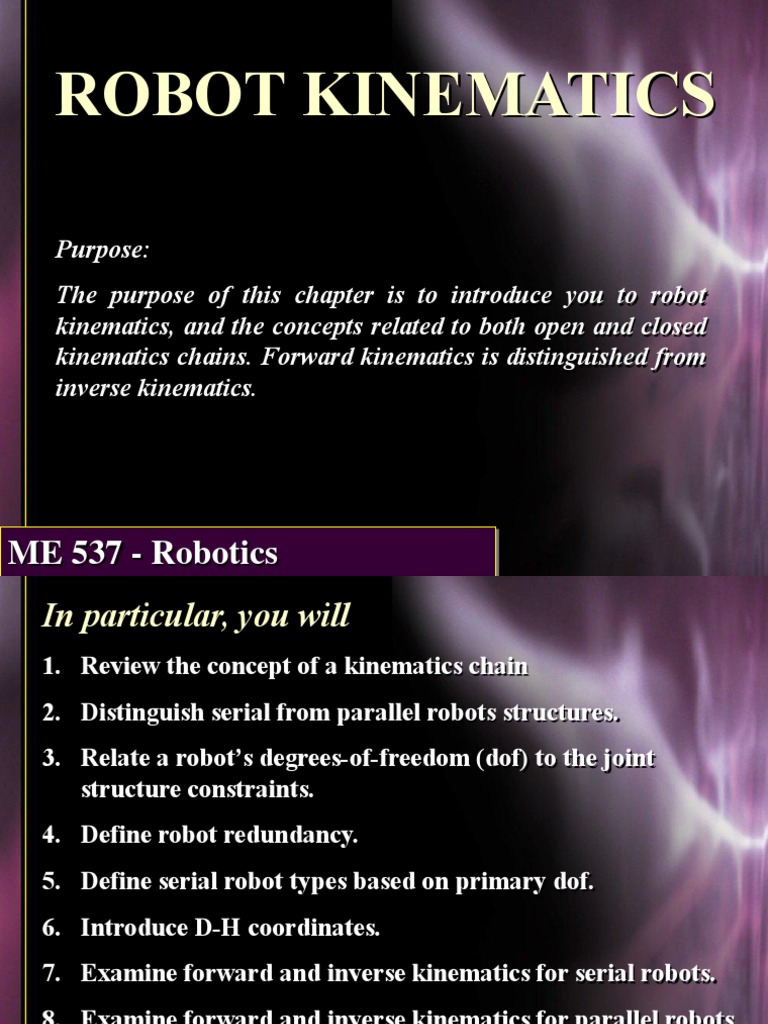 Robot Kinematics: An In-Depth Look at Forward and Inverse Kinematics for Serial and Parallel ...