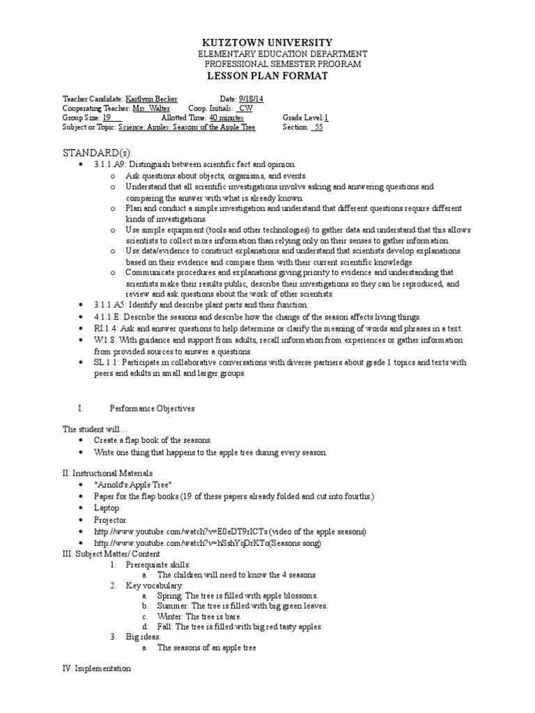 Day 5-Seasons of The Apple Tree Updated | PDF | Reading Comprehension ...