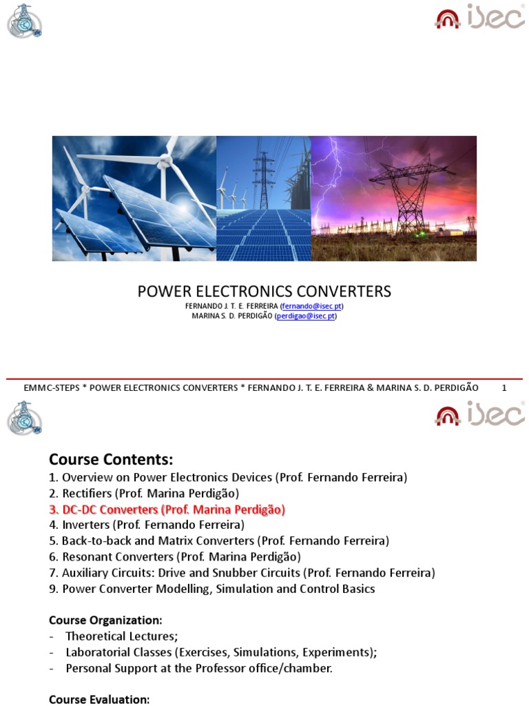 PEC DC DC Converters | PDF | Power Electronics | Power Engineering