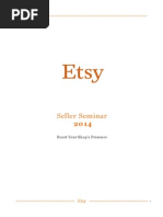 Etsy Seller Workbook for Digital Products | PDF | Etsy | Marketing