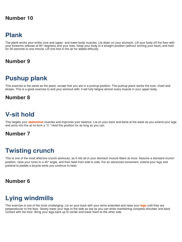 Exercises | PDF | Human Anatomy | Musculoskeletal System