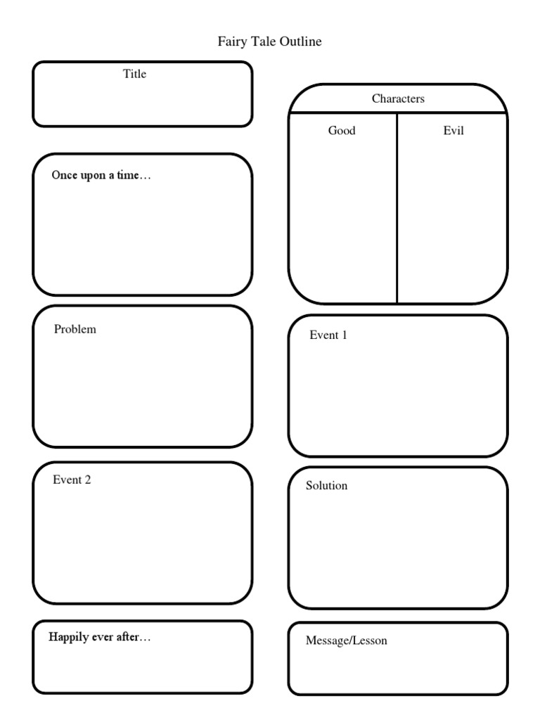 Fairy Tale Outline | PDF | Literary Motifs | Traditional Stories
