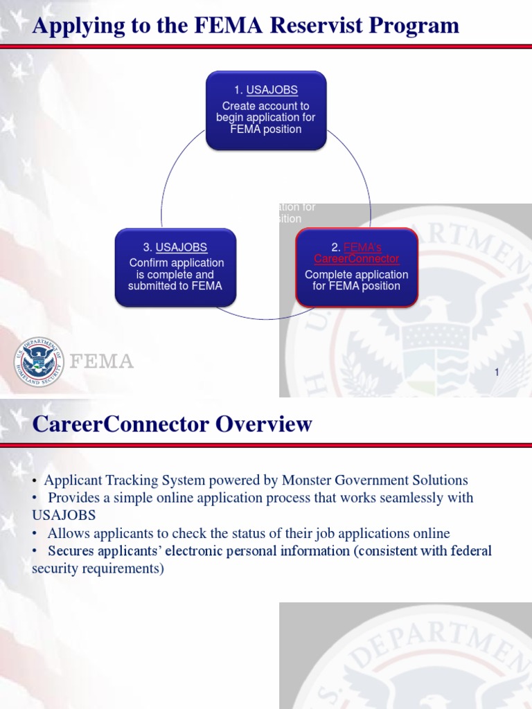 FEMA Reservist Program Application Guide | PDF | Federal Emergency ...