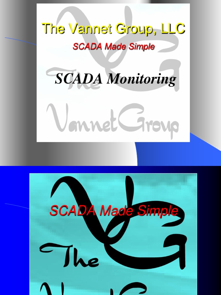 Scada Presentation And Architecture Pdf Scada Computer Network