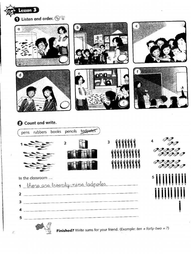 Explorers 4 Lesson 1 | PDF