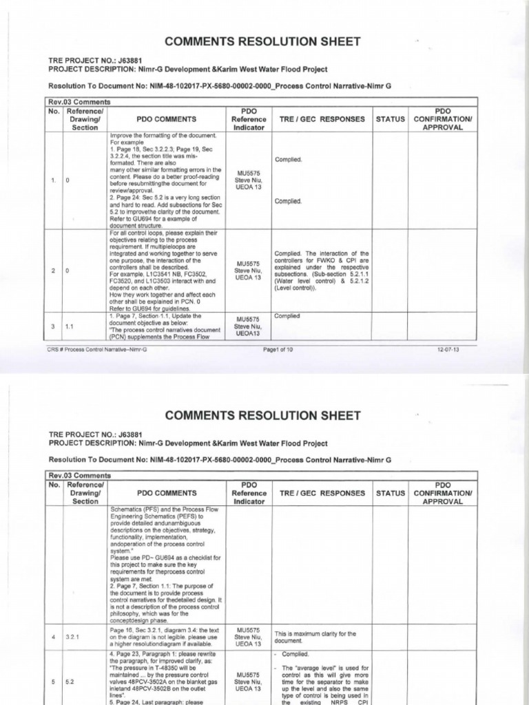 Process Control Narrative | PDF | Pump | Valve
