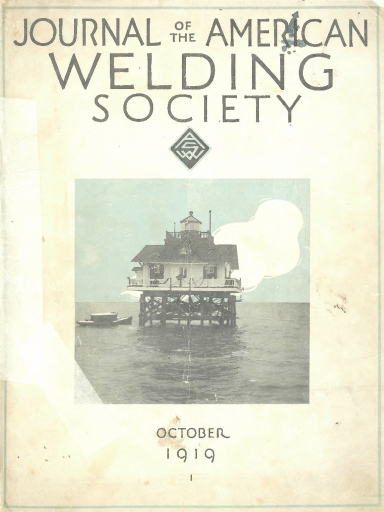 Welding: Journals American Society | PDF | Electric Arc | Welding