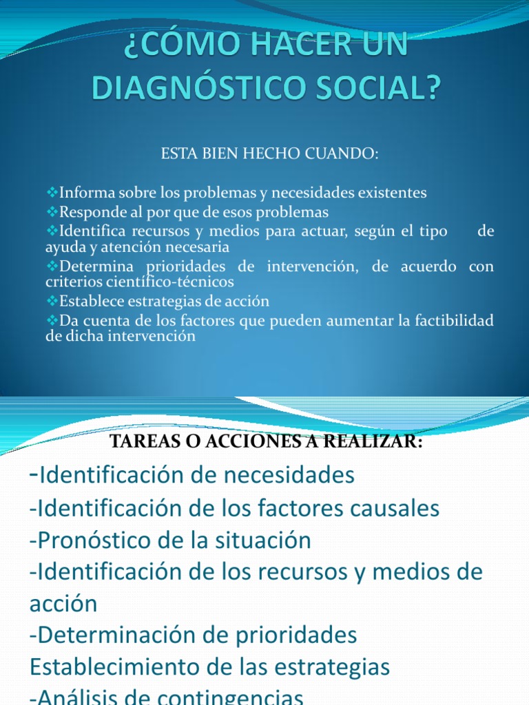 Diagnostico Social