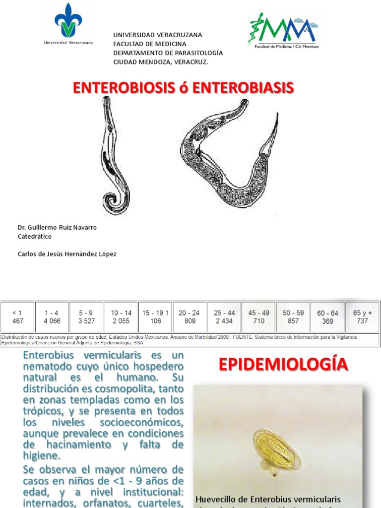 Enterobius Vermicularis | PDF | Especialidades Medicas | Enfermedades y ...
