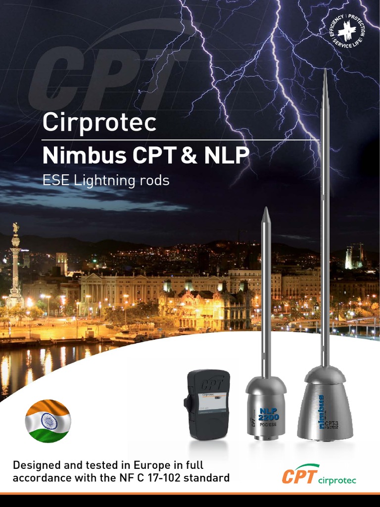 CPT Cirprotec L LIGHTNING ROD ESE NLP (Flyer) PDF | PDF