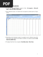 Microsoft Project Guide: Setup & Management | PDF | Product Development ...