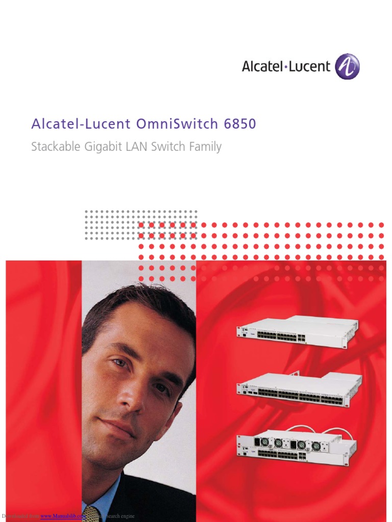 Alcatel-Lucent 6850 Brochure | PDF | I Pv6 | Internet Protocols