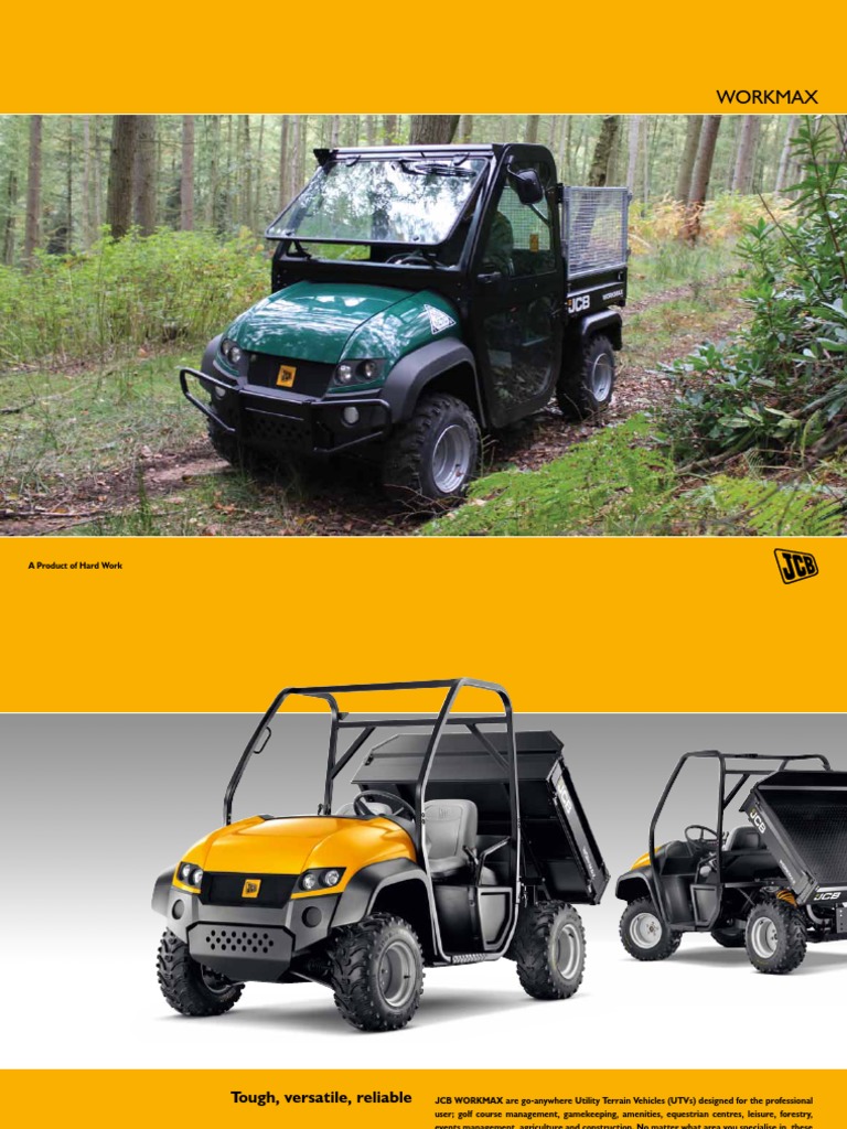 Workmax 1000 Brochure | PDF | Suspension (Vehicle) | Transmission ...