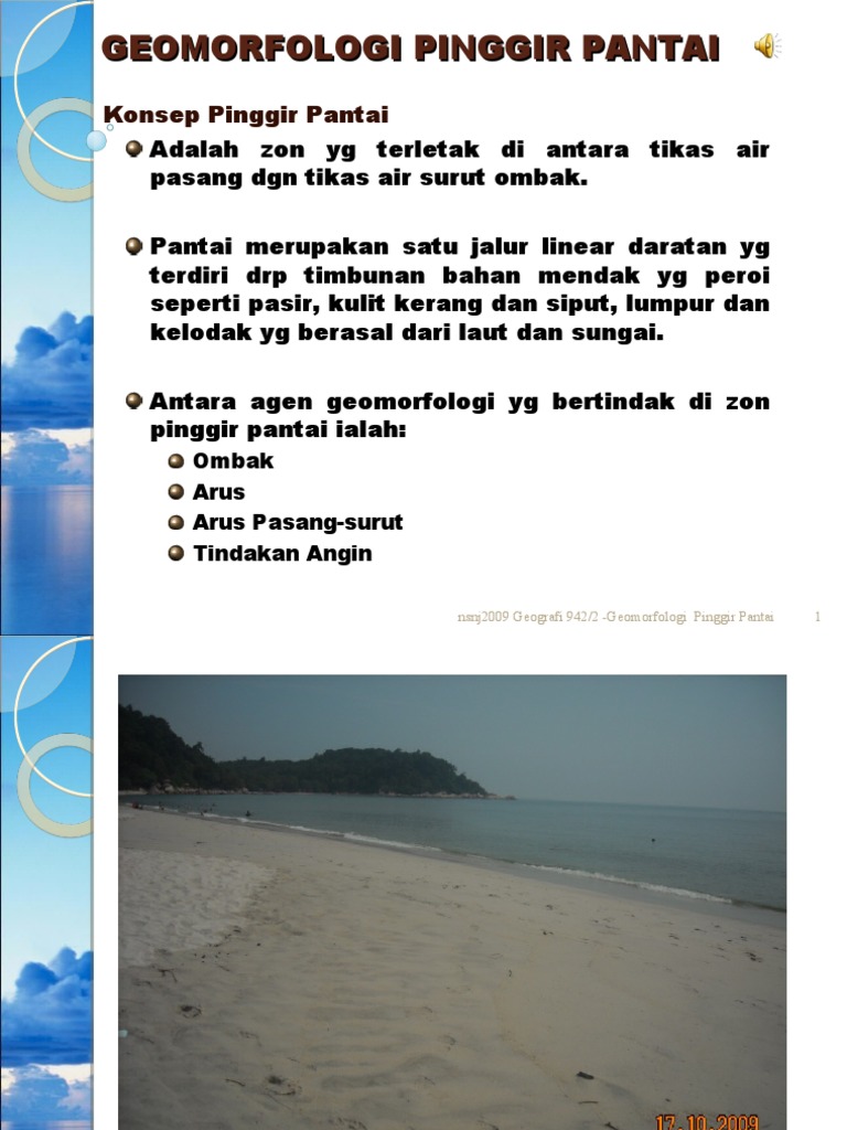 Modul P&P Geografi 942/1 Tema GEOMORFOLOGI PINGGIR PANTAI | PDF