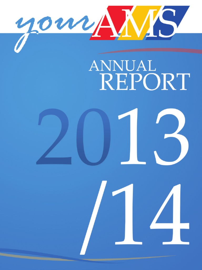 AMS Annual Report, 2013-2014 | PDF | Students | Further Education