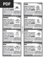 Alpha Strike Card Sheets v1.2 | PDF